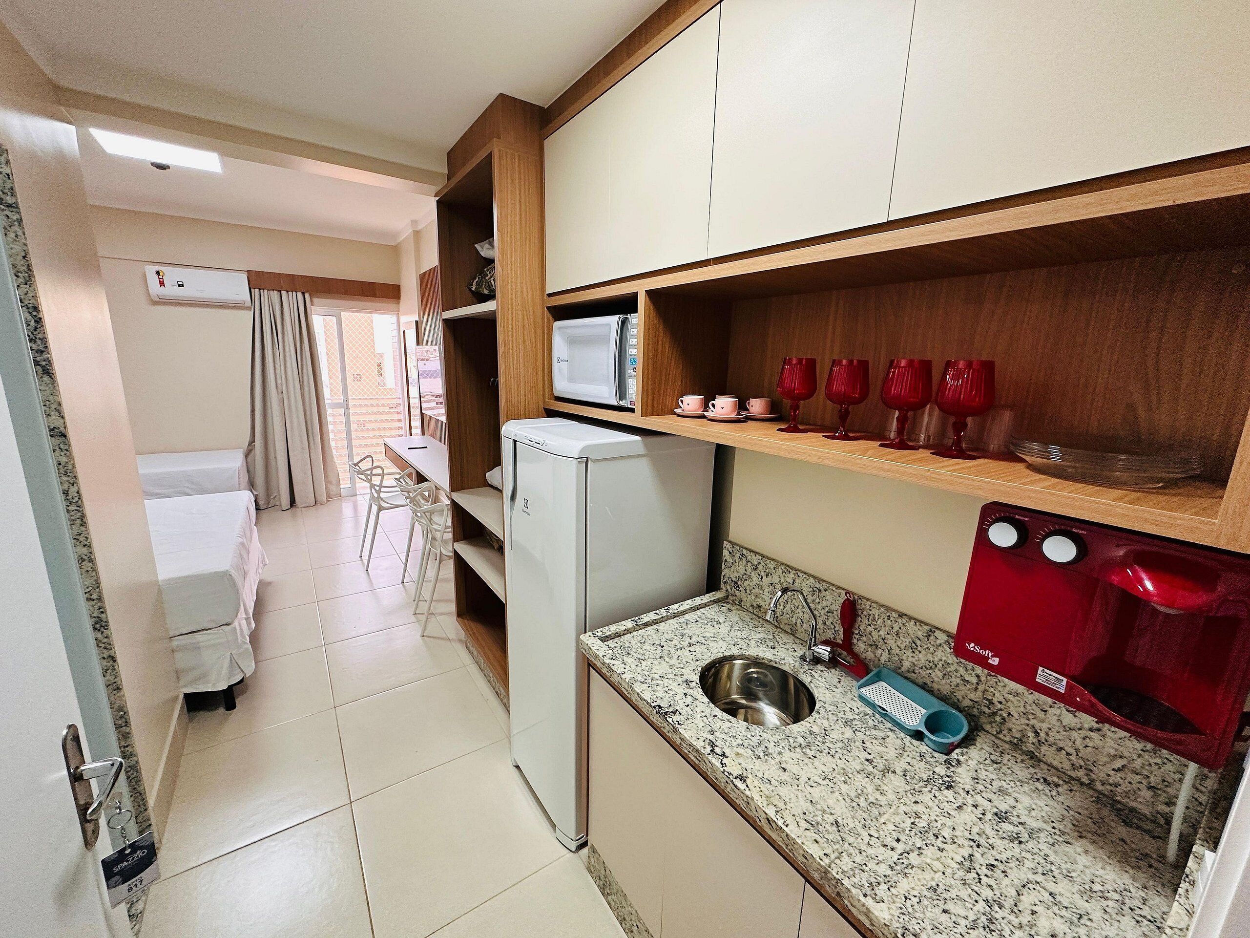 Apartamento básico | Parte interna