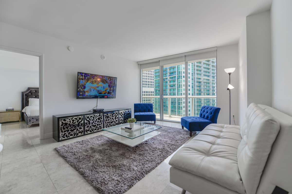 Apartamento luxo | 1 quarto, escrivaninha, Wi-Fi de cortesia