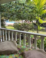 Quarto Quádruplo Básico, casa de banho partilhada, vista para o jardim (Chambre) | Jardim