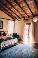 Quarto premium, banheira de hidromassagem