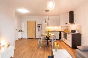 Apartamento Deluxe | 1 quarto, ferro/tábua de engomar, Wi-fi grátis 