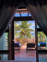 Quarto casal superior | Terraço/pátio