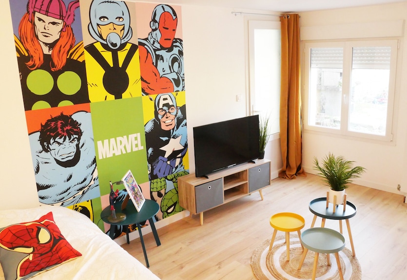 Appartement Heroic Arts - Little America à 5 Min Du Futuroscope - Jaunay-Clan