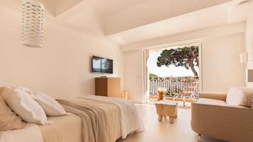 Estúdio Deluxe | Cortinas/cortinados opacos, ferro/tábua de engomar, Wi-fi grátis