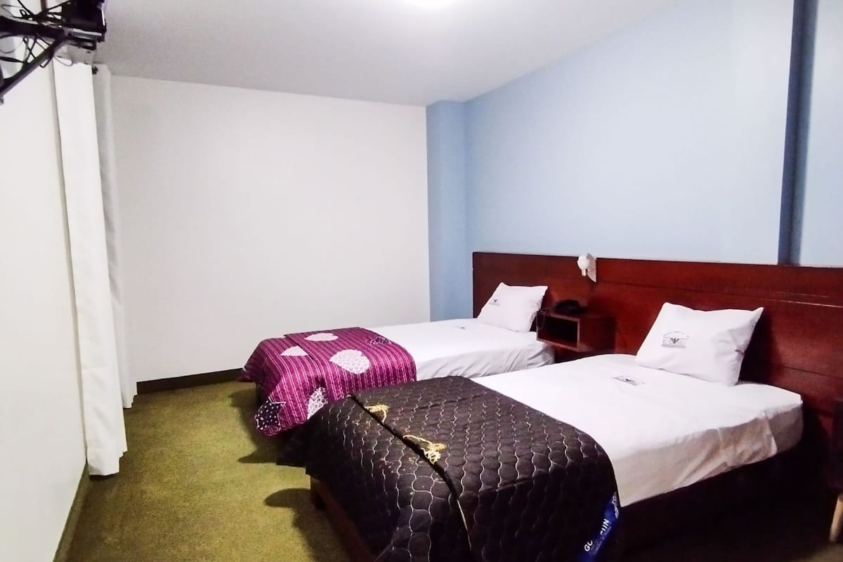 Quarto Duplo Básico | 1 quarto, ferro/tábua de engomar, Wi-fi grátis