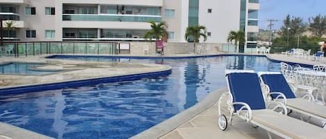 Apartamento conforto | Piscina | Piscina externa