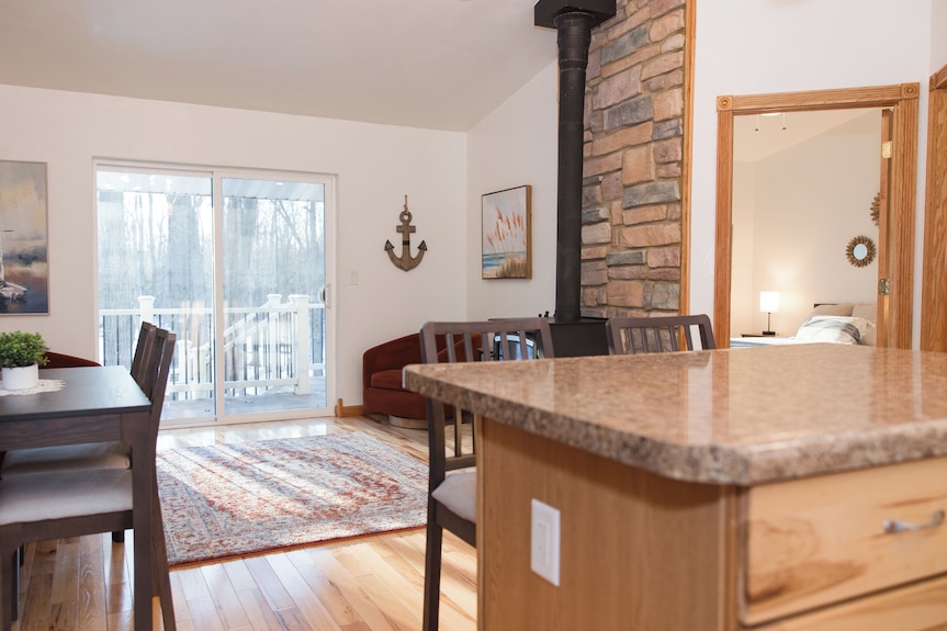 The Best Patio And Firepit At The Cat's Lair In The Woods! Level 2 Ev Charger! - Door County, WI