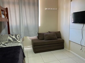 Apartamento | 2 quartos, Wi-fi grátis, roupa de cama fornecida 