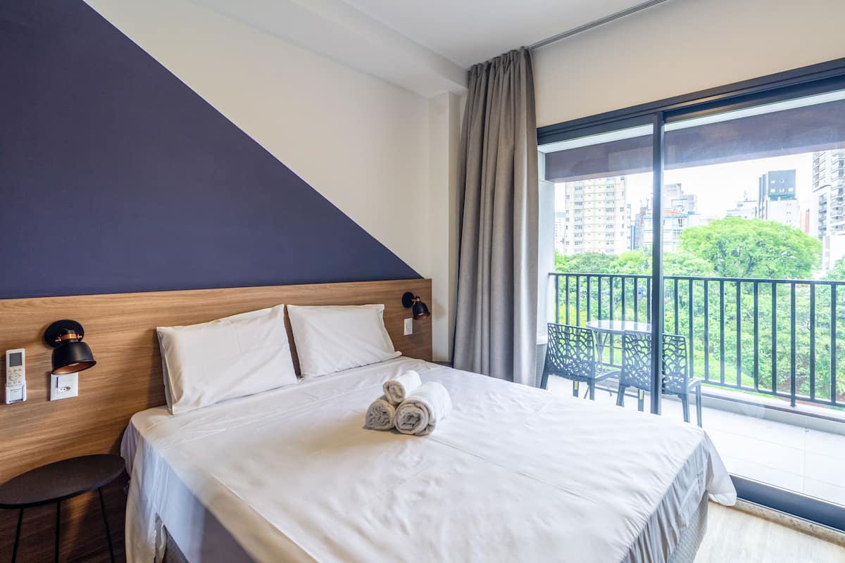 Estúdio Exclusivo (456793) | 1 quarto, secretária, Wi-fi grátis