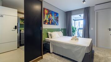 Estúdio Superior (448470) | Casa de banho | Um polibã, um chuveiro fixo, toalhas fornecidas, papel higiénico