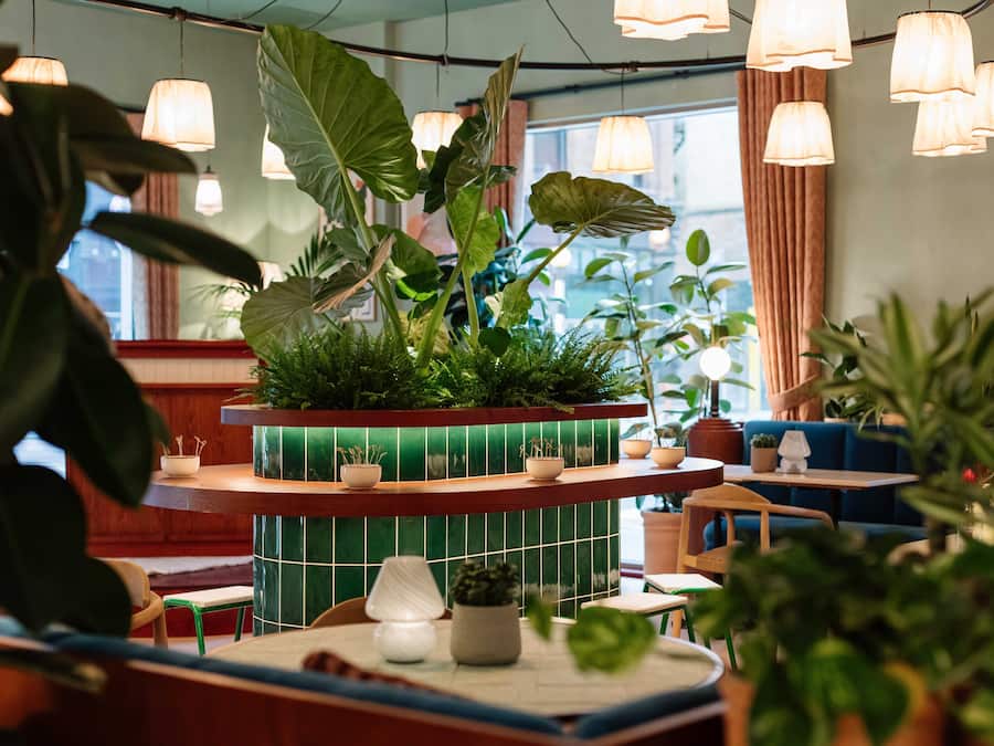 Sala de estar do lobby