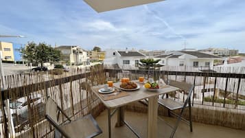 Apartamento, 1 quarto, terraço | Varanda