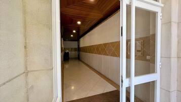 Entrada do alojamento