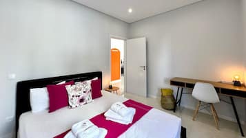 Apartamento, 1 quarto, terraço | 1 quarto, roupa de cama fornecida