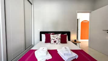 Apartamento, 1 quarto, terraço | 1 quarto, roupa de cama fornecida