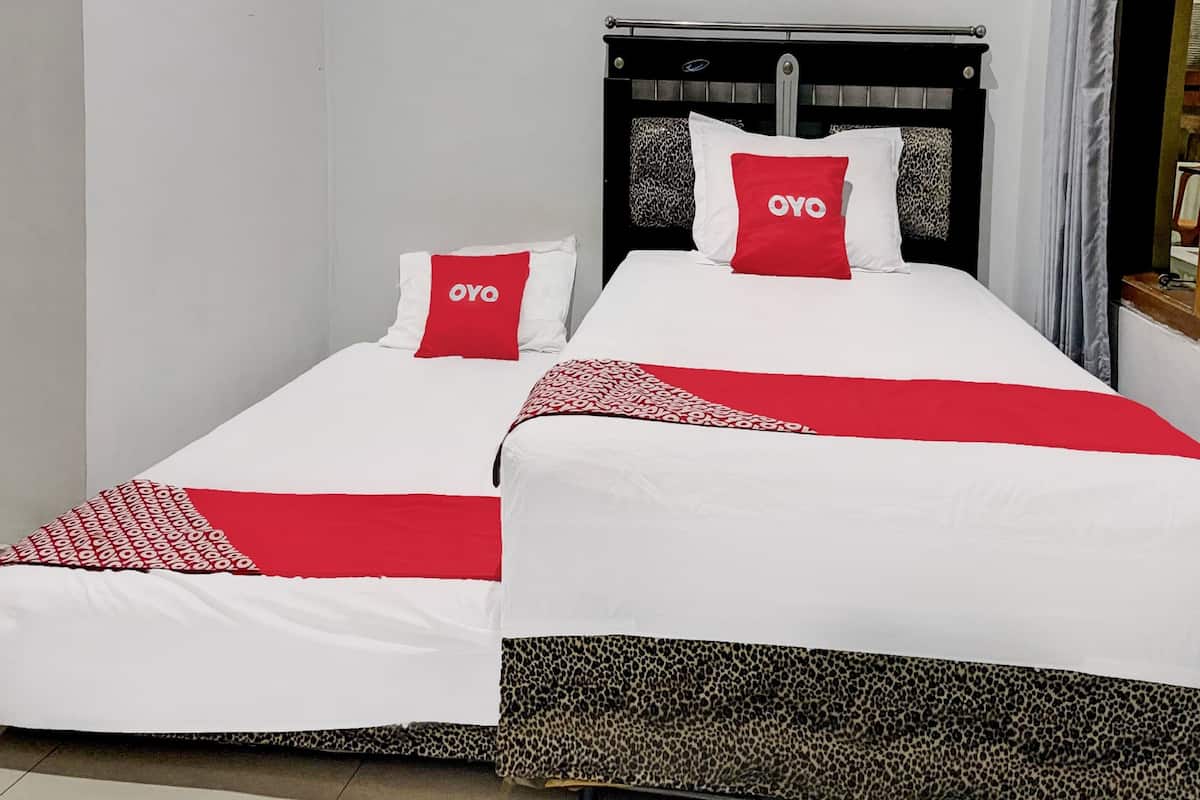Quarto Twin Standard | Wi-fi grátis, roupa de cama fornecida