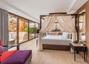 Suite | Cofre no quarto, secretária, cortinas/cortinados opacos, Wi-fi grátis 