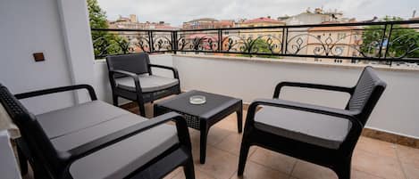 Apartamento Comfort, 1 quarto, Vista para a cidade | Varanda