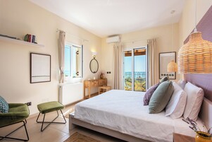 Casa, 2 quartos, vista para o mar | Ferro/tábua de engomar, Wi-fi grátis, roupa de cama fornecida 