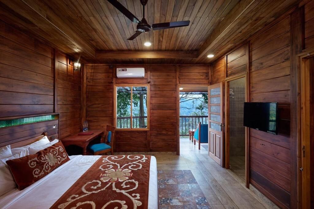 Casa de Campo Deluxe, vista para o vale | Camas de colchão viscoelástico, secretária 
