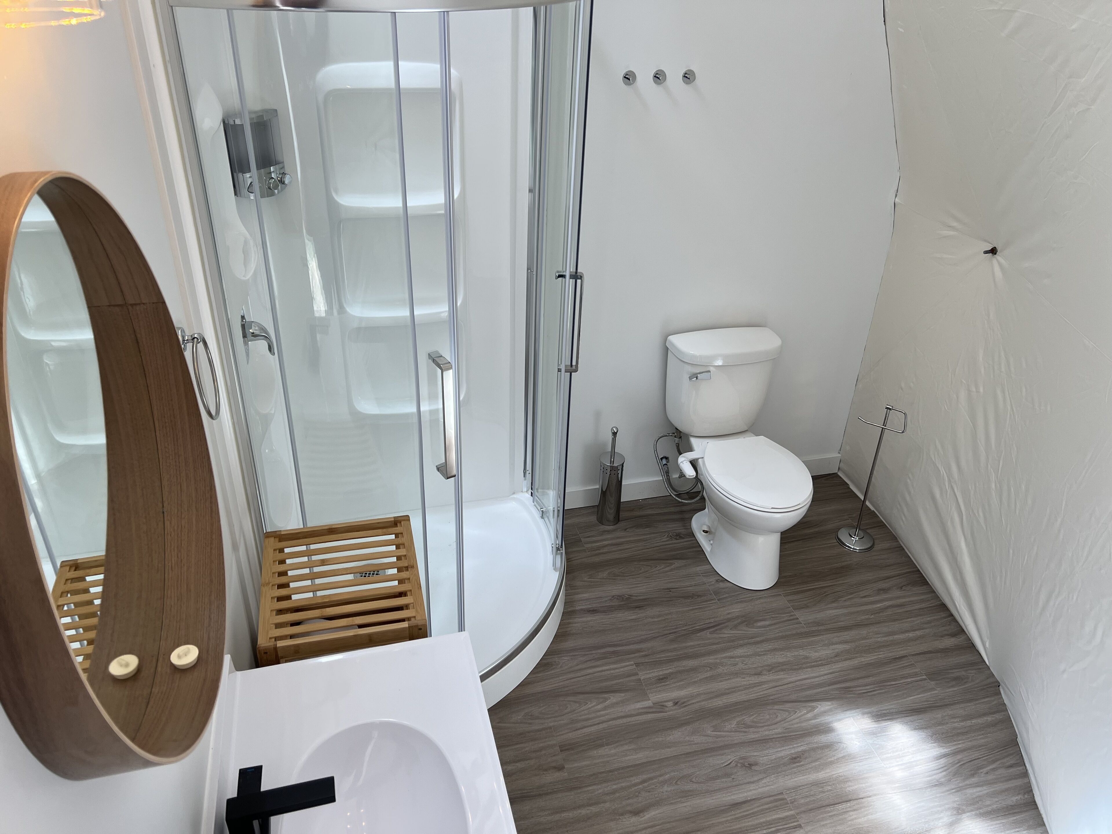 "Luxurious Escapes Await: Private Hot Tubs And Kayaks At Norse Geodesic Retreat" - Nova Scotia