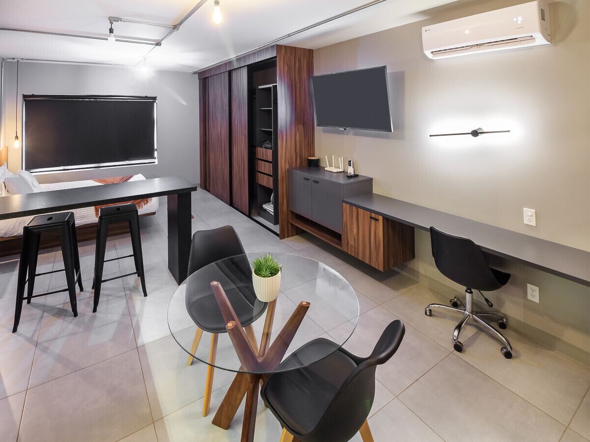 Private, Industrial Style Flat,pet Friendly 1 Bd By Tribu San Martin - Guadalajara, Jalisco, Mexique