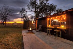 Refeições ao ar livre