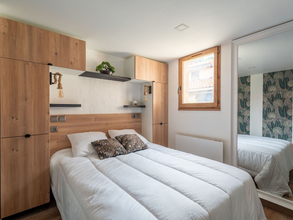 Gemütliches T2-bis-häuschen, 4 Personen, Renoviert, Nah Am Meer, Terrasse, Wlan, Reinigung Inkl. - Mimizan-Plage