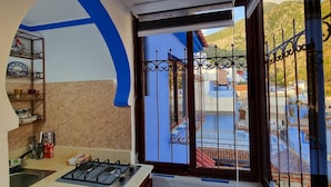Suíte panorâmica | Cozinha privada | Máquina de café expresso, cafeteira/chaleira, chaleira elétrica