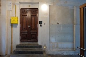 Entrada do alojamento