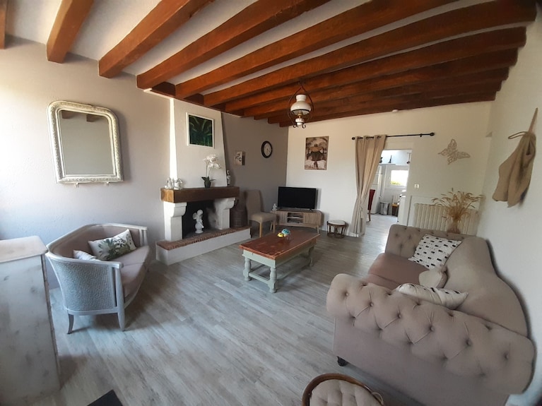 Gîte Familiale à La Campagne Avec Piscine Partagée - Maine-et-Loire