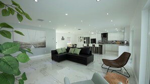 Casa, 3 quartos, acessível, para fumantes | Área de estar