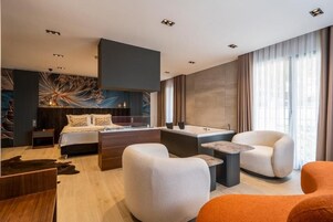 Quarto Premium | Roupa de alta qualidade, camas de colchão viscoelástico 