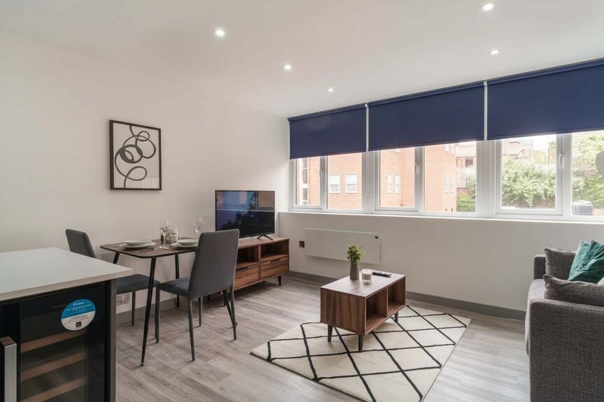 Cosy & Bright 1 Bedroom Preston Apartment -