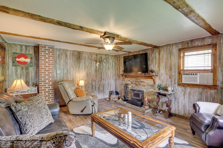 Rustic Sturgis Cabin Rental In Black Hills Forest! - Sturgis, SD