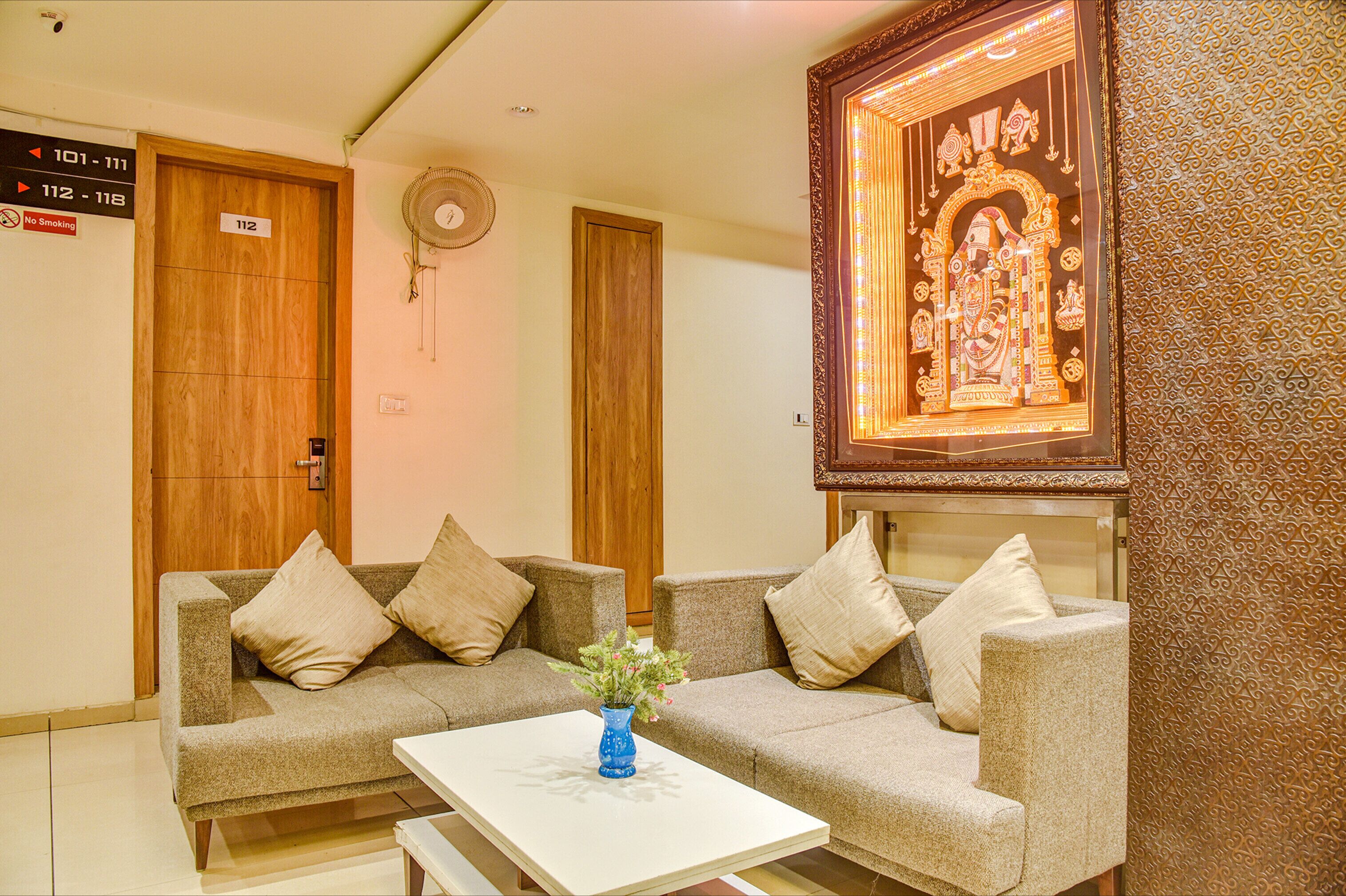 Sala de estar do lobby