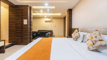 Lençóis de algodão egípcio, roupa de alta qualidade, cofre no quarto