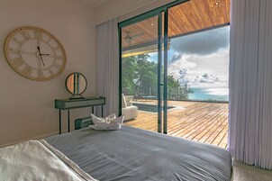 Villa de Luxo | 2 quartos, cofre no quarto, Wi-fi grátis, roupa de cama fornecida 