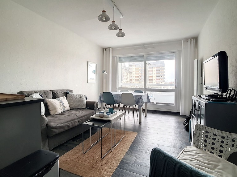 Appartement T3 Avec Vue Sur Port, Parking Et Wifi - Courseulles-sur-Mer