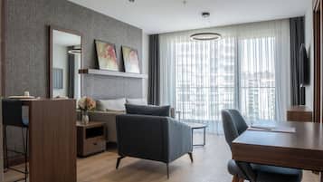 Suite Superior, Vista para a cidade | Sala de estar