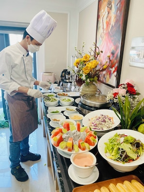 Pequeno-almoço inspirado na cozinha local diário incluído 