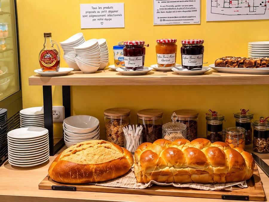 Buffet de café da manhã