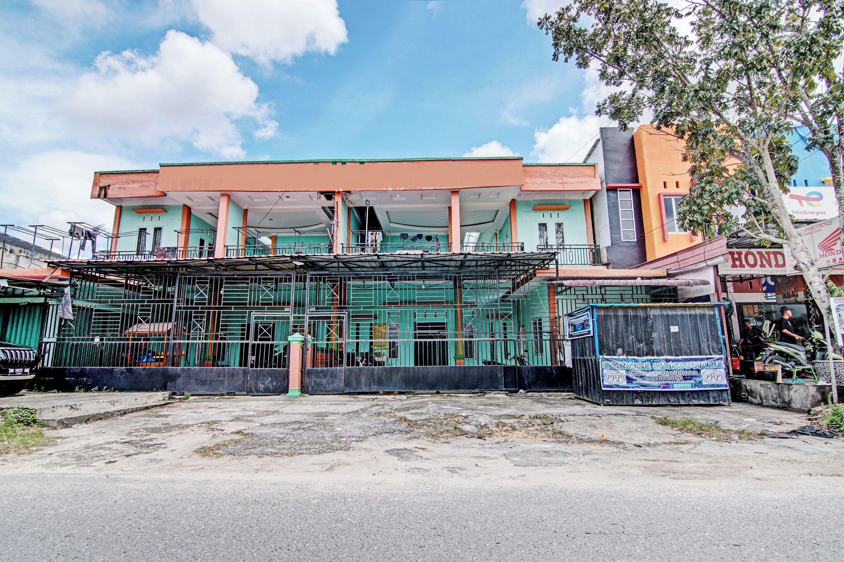 Fachada do alojamento