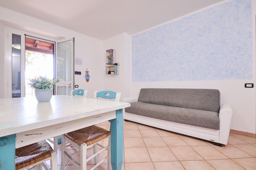 Appartement "Blu" Met Uitzicht Op Zee, Gedeeld Zwembad & Wifi - San Vincenzo