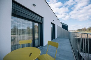 Apartamento conforto | Terraço/pátio