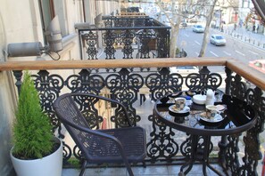 Quarto superluxo, 2 quartos, sacada, vista para a cidade | Vista para a cidade