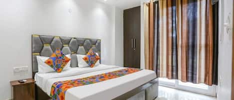 Quartos insonorizados, Wi-fi grátis, roupa de cama fornecida