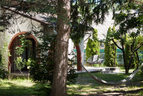 Delightful House Surrounded By Old Pine Trees In Siófok At The Lake With Ac,wifi - Siófok