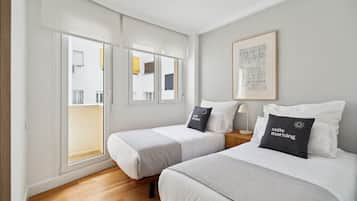 Apartamento | 3 quartos, individualmente decorados, individualmente mobiliados