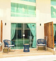 Suite Quádrupla Duplex Deluxe | Vista do quarto